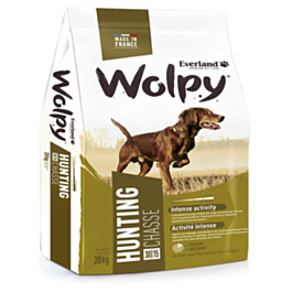 Croquettes chien chasse 20kg 30/15 - WOLPY - Mr Bricolage Relais