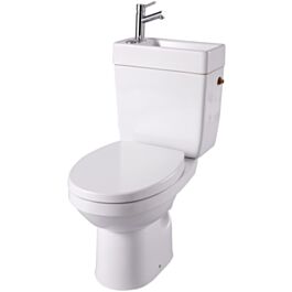Pack WC sans bride Rimless avec lave mains intégré - GODART - Mr ...